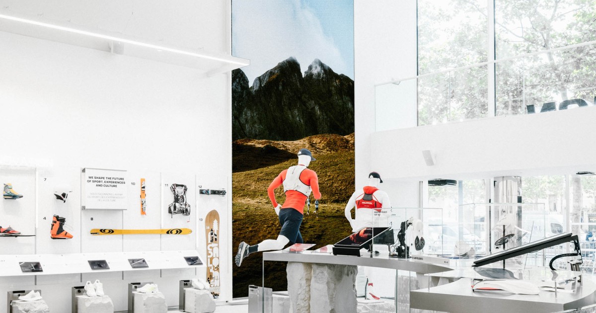 Salomon Flagship Champs–Élysées | Paf atelier